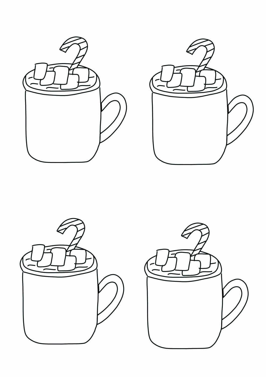 Freebie Weihnachtstasse Lettermind